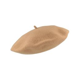BREITER Baskenmütze in beige | Gr.: onesize