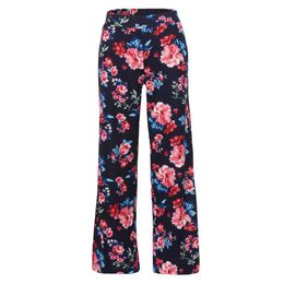 KOROSHI LANGE ELEFANTENHOSE in blau | Gr.: 40