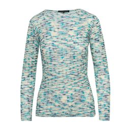 KOROSHI GESTRICKTES JERSEY in blau | Gr.: L