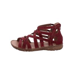 Josef Seibel Damensandalette sportlich flach Ivy 06 in Rot | Gr.: 42