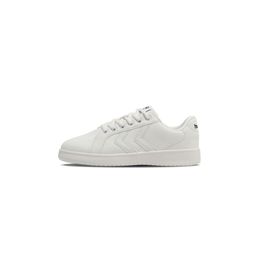 Hummel Schn&uuml;rsenkel Sneaker Derby Court Kinder in !BRIGHT WHITE | Gr.: 40