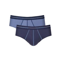 Sloggi Slip 2er Pack in Dunkelblau/Blau | Gr.: S