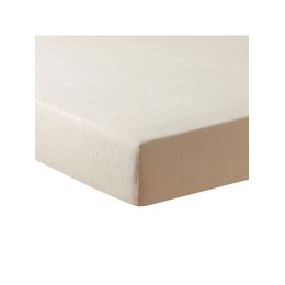 Traumschlaf Spannbettlaken Frottee Stretch in natur | Gr.: 140x200 cm - 160x200 cm