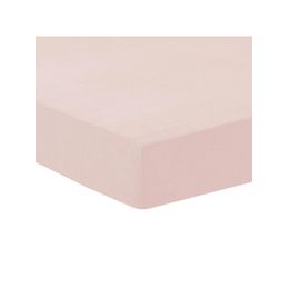 Traumschlaf Spannbettlaken Frottee Stretch in rosa | Gr.: 90x200 cm - 100x200 cm