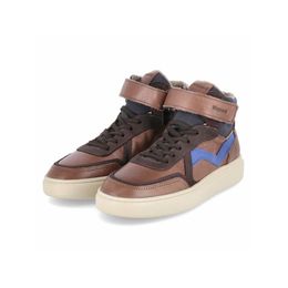 bisgaard Leder-Sneakers in Braun | Gr.: 32