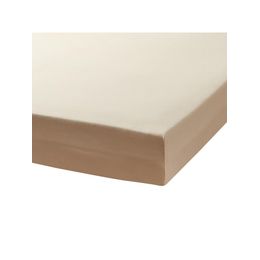 Traumschlaf Spannbettlaken Premium Interlock in natur | Gr.: 180x200 cm - 200x200 cm
