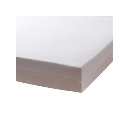 Traumschlaf Spannbettlaken Premium Interlock in weiss | Gr.: 140x200 cm - 160x200 cm