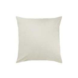 Traumschlaf Bettw&auml;sche Premium Interlock Kissenbezug in silber | Gr.: 80 x 80 cm