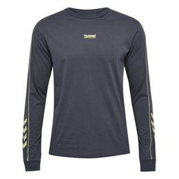 Hummel T-Shirt Hmlpulse Fu&szlig;ball Herren in BLACKENED PEARL | Gr.: XL