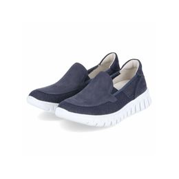 Waldl&auml;ufer WALDL&Auml;UFER orthop&auml;discher Slipper in blau | Gr.: 37