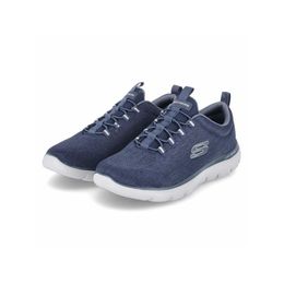 Skechers Schnürhalbschuh in blau | Gr.: 41