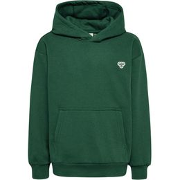 Hummel Kapuzenpullover Hmljr Loose Kinder in DARK GREEN | Gr.: 110/116