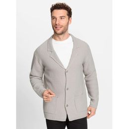WITT WEIDEN Strickjacke in hellgrau | Gr.: 56/58
