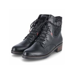 Rieker Schnürstiefel in schwarz | Gr.: 39