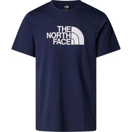 The North Face Easy T-Shirt Herren - blau - Gr. S - Baumwolle/Polyester