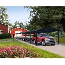 PALRAM - CANOPIA Einzelcarport &raquo;Arcadia&laquo; Aluminium 325 cm Anthrazit wartungsfrei Anthrazit