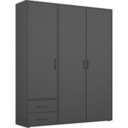 Rauch Drehtürenschrank »Kleiderschrank Schrank Garderobe Wäscheschrank VOYAGER« in 3 verschiedenen Ausstattungen BASIC/CLASSIC/PREMIUM, moderne...