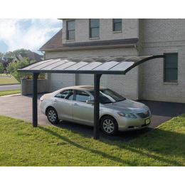 PALRAM - CANOPIA Einzelcarport &raquo;Arizona&laquo; Aluminium 280 cm Anthrazit wartungsfrei Anthrazit