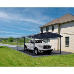 PALRAM - CANOPIA Einzelcarport &raquo;Arcadia&laquo; Aluminium 325 cm Anthrazit wartungsfrei Anthrazit