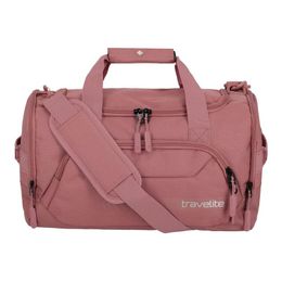 Travelite Reisetasche »KICK OFF, verschiedene Größen und Farben« Reisegepäck Sporttasche Freizeittasche mit Aufsteckfunktion rose