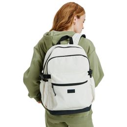 Roxy Tagesrucksack »Gateline« Parchment Stoff: Polyester-Rippgewebe