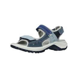 IMac Mokassin »Sandalen Veloursleder« Blau/Multi 39 39 Verschluss: Schlupfschuh