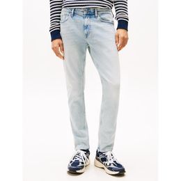 Tommy Jeans Slim-fit-Jeans »Austin Slim Tapered« zum Knöchel hin schmaler werdende Jeans mit mittlerer Leibhöhe Denim Ultra Light 32 - Länge 30...