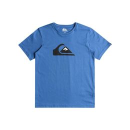 Quiksilver T-Shirt »Comp Logo« Nebulas Blue 12(148-156cm) 12(148-156cm) Stoff: Baumwoll-Jersey-Stoff [160 g/m2]