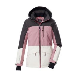 Killtec Skijacke »KSW 208 GRLS SKI JCKT« Wasserdichte, atmungsaktive Kinderjacke mit Schneefang und Taschen pink 164 164 Kids Skijacke in...