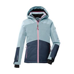 Killtec Skijacke »KSW 196 GRLS SKI JCKT« Kinder Skijacke: wasser- und winddicht, atmungsaktiv, PFAs-frei graublau 164 164 Kids Skijacke in...