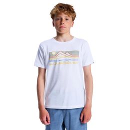 Quiksilver T-Shirt »Ev Light Waves« White 16 16 Stoff: Baumwoll-Jersey, [160 g/m2]