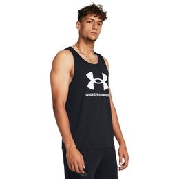 Under Armour Trainingstop »UA Sportstyle Tanktop mit Logo« Sport Oberteil black 3XL 3XL Der superweiche Baumwollmix bietet den ganzen Tag lang...