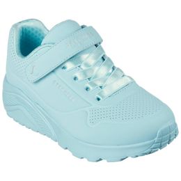 Skechers Sneaker »UNO LITE« Plateausneaker, Retro Sneaker, Klettschuh im Monochrome Look türkis 37 37 Skechers Sneaker für Maschinenwäsche geeignet