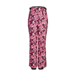 Killtec M&auml;dchen Skihose &raquo;KSW 206 GRLS SKI PNTS&laquo; Floraler Print, wasserdicht, atmungsaktiv, verstellbare Taille 128, Normalgr&ouml;&szlig;en