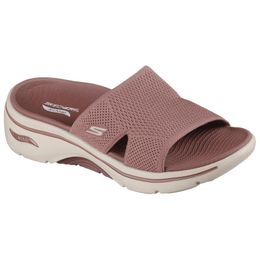 Skechers Pantolette »GO WALK ARCH FIT 2.0 SANDAL-« mit Goga Mat Fußbett braun 35 35 Sportive Pantolette mit Logo-Applikation