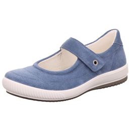 Legero Riemchenballerina »TANARO 5.0«, Slipper, Ballerina, Schlupfschuh mit Wechselfußbett und Klettriegel foreer blue (blau) 43 43...