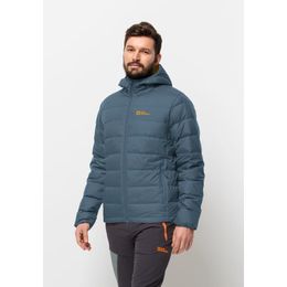 Jack Wolfskin Daunenjacke »ATHER DOWN HOODY M RDS« mit Kapuze midnight-sky XL (54/56) XL (54/56) Leichte Daunenjacke