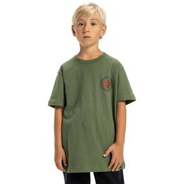 DC Shoes T-Shirt »Work Circle« Bronze Green 12(148-156cm) 12(148-156cm) Stoff: Baumwolle, Baumwoll-Jersey...