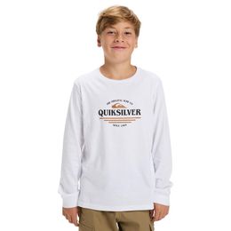 Quiksilver Langarmshirt »Ev Type Line« White 12(148-156cm) 12(148-156cm) Stoff: Baumwoll-Jersey, [160 g/m2]