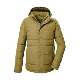 Killtec Steppjacke »KOW 2 MN QLTD JCKT« Daunenoptik-Jacke, abzippbare Kapuze, wasserabweisend, atmungsaktiv olivgrün S S Herren Funktionsjacke in...