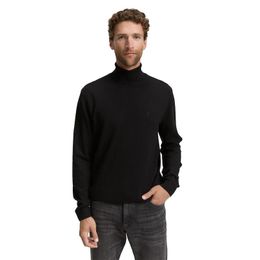 Tom Tailor Rollkragenpullover im Strick-Design black M M Strickpullover von Tom Tailor DENIM