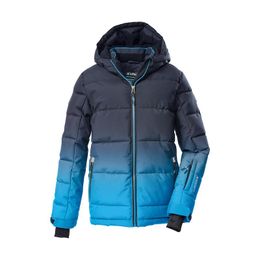 Killtec Skijacke »KSW 382 BYS SKI QLTD JCKT« Wasserabweisende, winddichte Winterjacke mit regulierbarer Kapuze blau 140 140 Jungen...