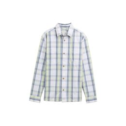 Tom Tailor Button Up Shirt male Blue size M