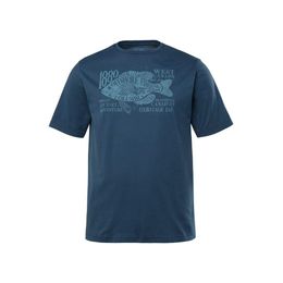 JP1880 T-Shirt Herren Gr&ouml;&szlig;e 8XL blau / rauchblau