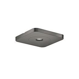 Hansgrohe Axor Citterio C Deckenrosette 28802330 120/120 softsquare, Polished Black Chrome