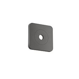 Hansgrohe AXOR Citterio C Wandrosette 28801340 120/120 softsquare, Brushed Black Chrome