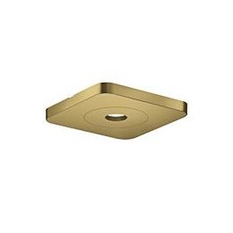 Hansgrohe Axor Citterio C Deckenrosette 28802990 120/120 softsquare, Polished Gold Optic