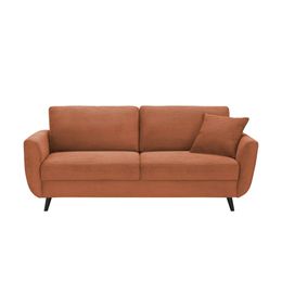 Smart Einzelsofa Wanja orange Maße (cm): B: 210 H: 90 T: 90.0 Sofas > Sofas nach Material > Stoffsofas » Sofa DE