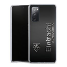 DeinDesign Galaxy S20 FE Handy Silikon H&uuml;lle Case transparent Handyh&uuml;lle Official Licensed Product Eintracht Braunschweig Logo Silikon Case