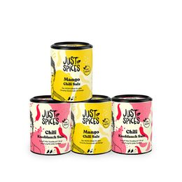 Just Spices Chili Salz Set - Gewürzmischungen | 100% natürliche Zutaten | Gewürzsets | Geschenkideen